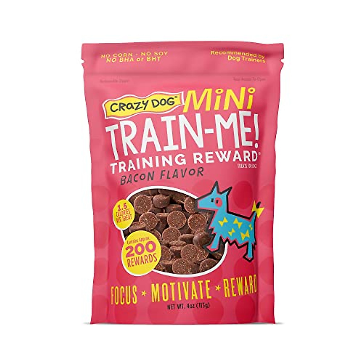 Crazy Dog Train-Me! Training Reward Mini Dog Treats
