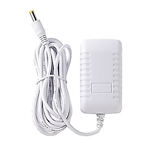 CSDWELL 10FT Baby Swing Power Cord,6V AC Adapter Replacement for Ingenuity,Fisher Price Swing,Nova Baby Swing,3M Swing Wall Adapter Cable,White