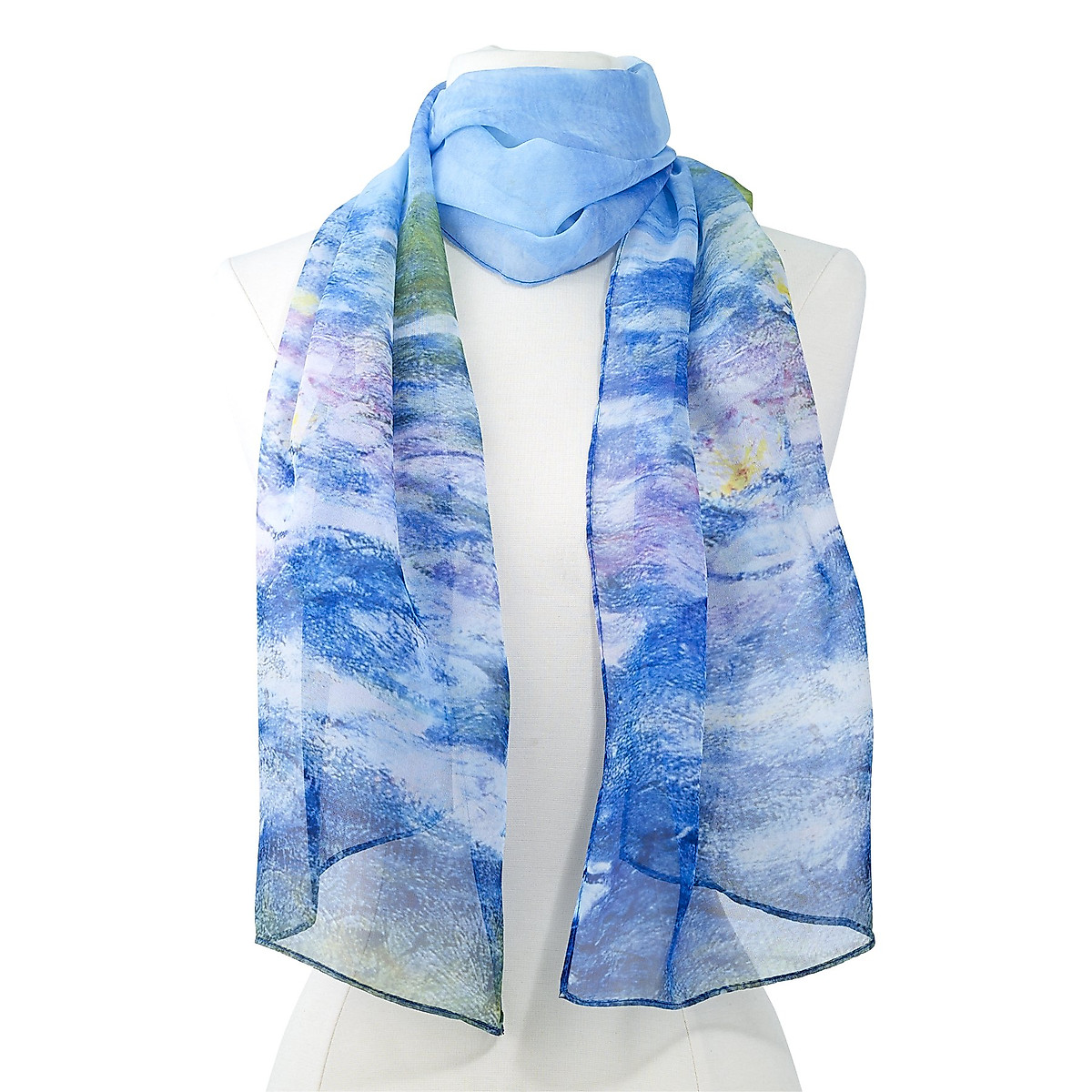 Galleria Enterprises Monet Waterlilies Scarf