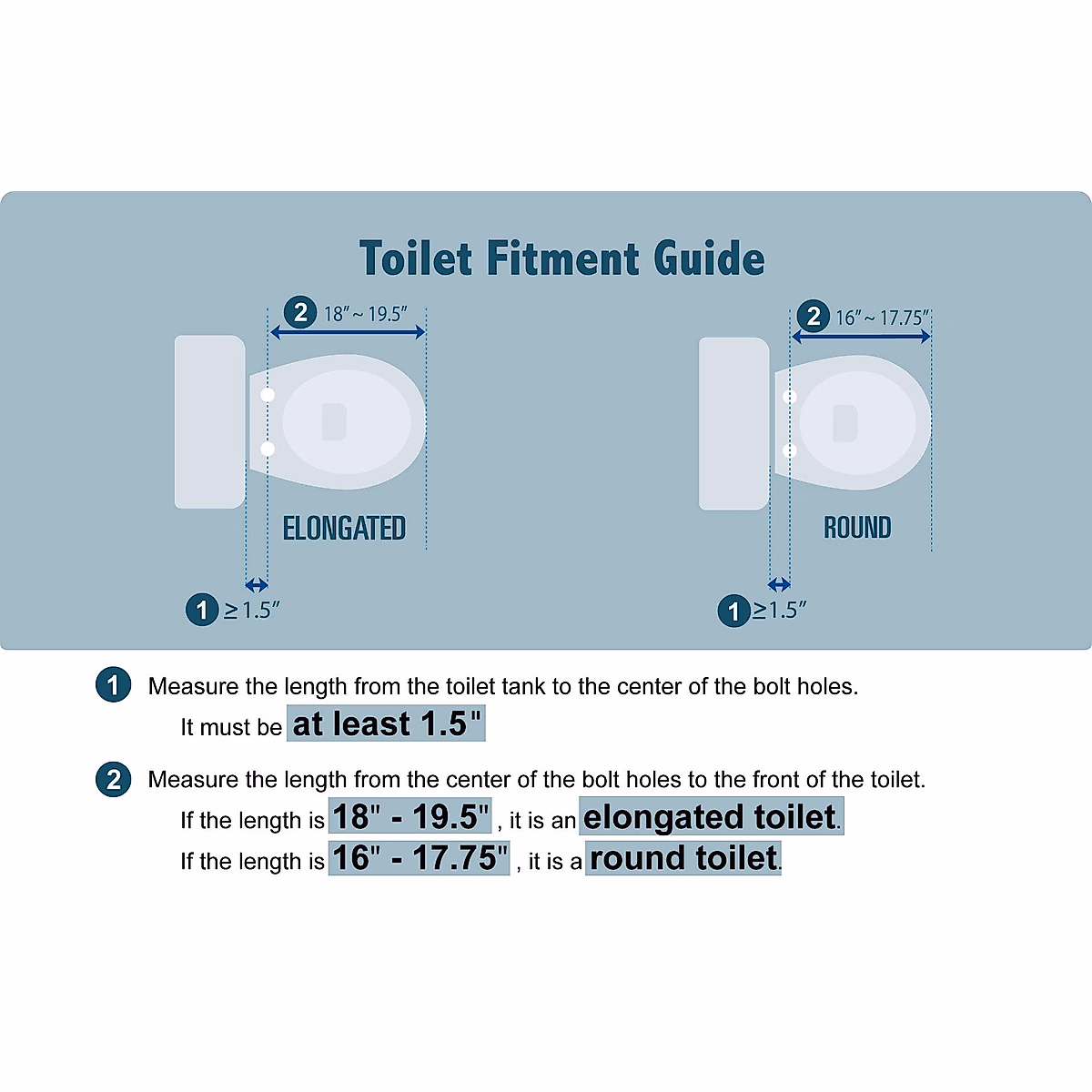 Ivyel J-2R Smart Electric Bidet for Toilet Seat,Fits Round toilet,Warm water,Heated bidet toilet seat,Remote Control,Heated Dryer, hild Function,Stainless Steel Self-Cleaning Nozzle,LED Night Light