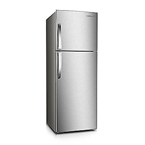 PremiumLevella 7.1 Cu Ft Frost Free Top Freezer in Stainless Steel