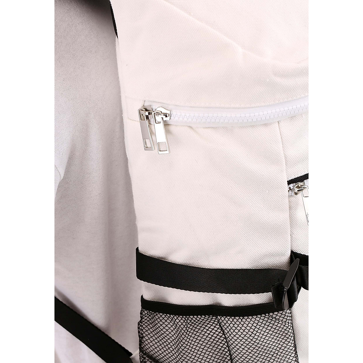 Fun Costumes Adult NASA Backpack Standard White