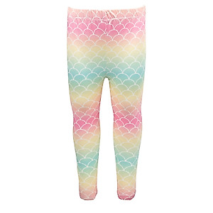 Disney Princess Ariel Toddler Girls Crossover T-Shirt and Leggings Outfit Set Pink 4T