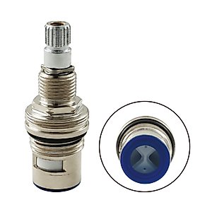 Kingston Brass KSRPL3000CC Cartridge for KS3961BL and KS3962BL Cold Side Handle, Polished Chrome,2-7/16 inch Length