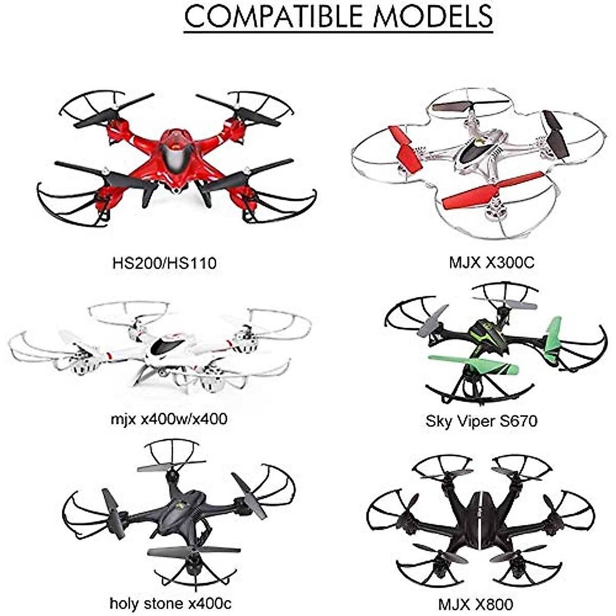 sea jump 4pcs 3.7V 750mah Li Battery with 4in1 Balance Charger for MJX X400 X400W X800 X300C Sky Viper S670 V950HD V950str s1750 V2450 HS110 HS200 HS200W HS110W Spare Parts Helicopter Battery