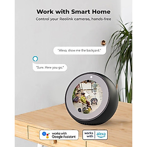 Security Outdoor Camera Wireless Solar Powered, 1080p Battery WiFi Cam w/ 2-Way Talk, Night Vision, PIR Motion Detection, Compatible with Alexa, Reolink Argus Eco Black w/ Solar Panel 2 Pack