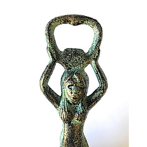 Mythical Mermaid Beer Bottle Opener – Unique Nautical Bar Decor – Best Friend Barware Gift – Stocking Stuffer