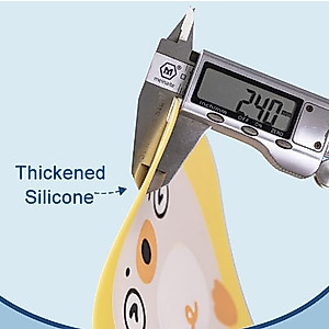 Blandinelove Tub Stopper, Silicone Drain Cover for Bathroom and Kitchen, Cute Bird Drain Stopper/Bathtub Stopper 6 inches Big Sink Stopper and Sink Drain Strainer