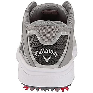 Callaway Footware Men's Golf Coronado v3 Sneaker, Grey/Charcoal, 14