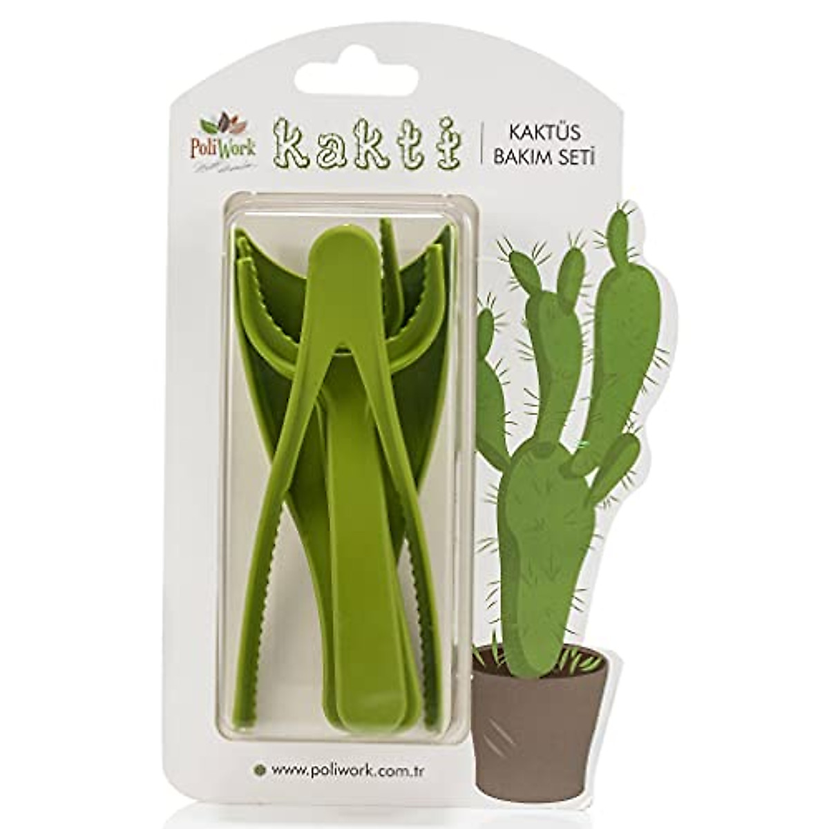 Generic Mini Garden Hand Transplanting Succulent Cacti Cactus Tools Miniature Planting, Set for Fairy Garden, Potting, Houseplant, Bonsai Tools, Bonsai Kit, Shovel, Fork, Green