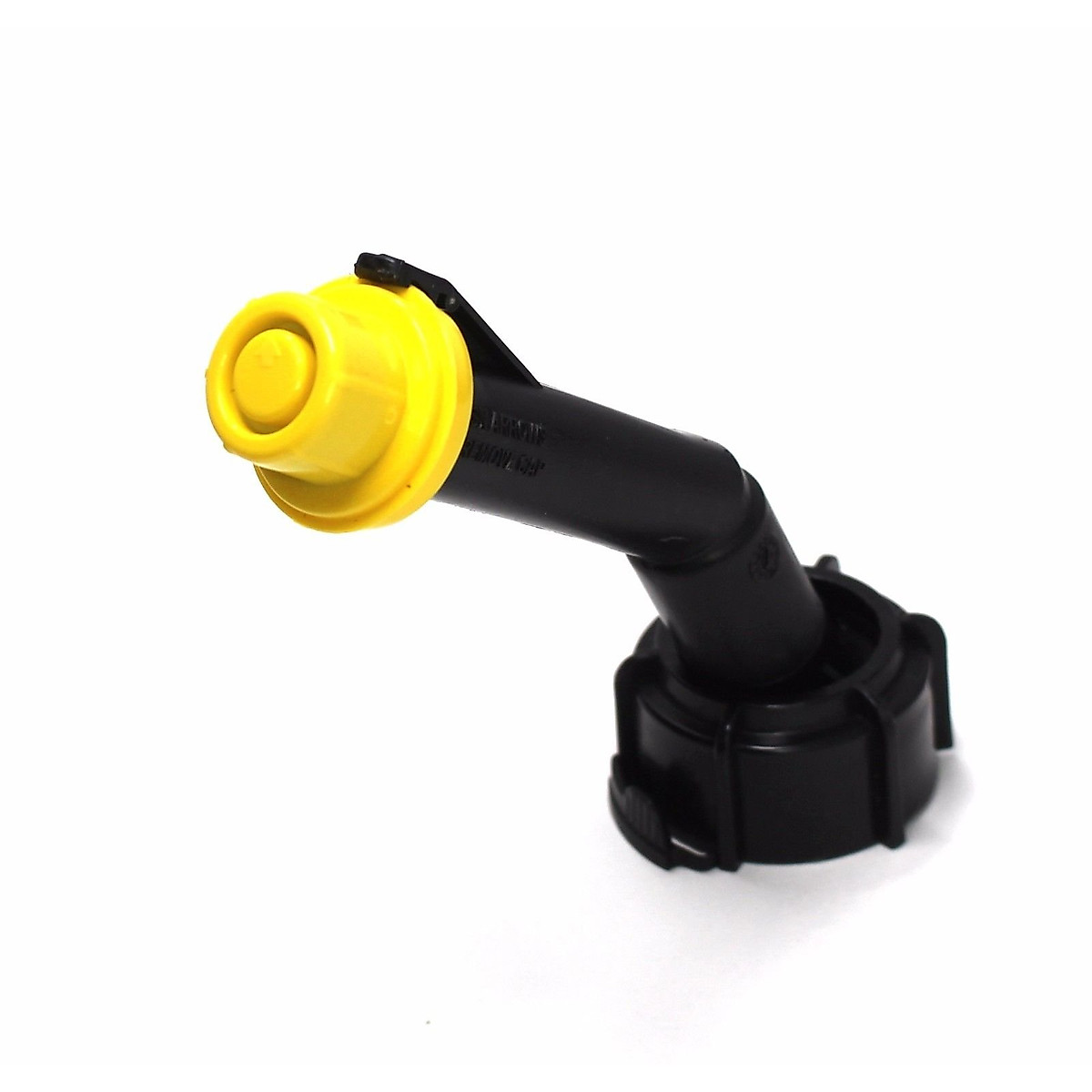 4 Pack Replacement YELLOW SPOUT CAPS Top Hat Style fits # 900302 900092 BLITZ Gas Can Spout Cap fits self venting gas can Aftermarket (SPOUTS NOT INCLUDED)