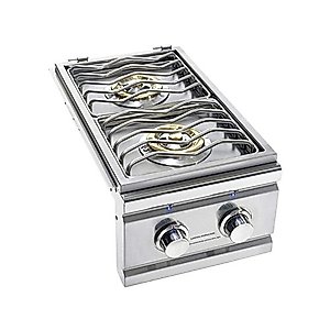 Summerset TRL Series Built-In Double Side Burner (TRLSB-2-LP), Propane
