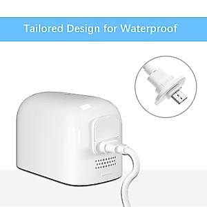 30ft Charging Cable for eufyCam 2C Pro/2C, Outdoor Extra Long Power Cord with Power Adapter for Continuous Charging (2 Pack)