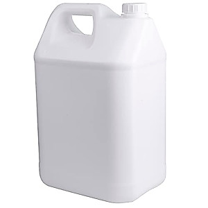 Nicunom Plastic Jug 2.5 Gallon, Water Jug with Lids F-Style Storage Jug Heavy-Duty HDPE Containers for Water, Sauces, Soaps, Cleaning Solutions, Liquids