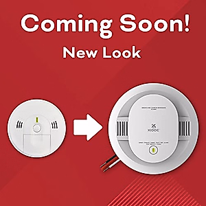 Kidde Hardwired Smoke & Carbon Monoxide Detector, Battery Backup, Interconnectable, LED Warning Light Indicators