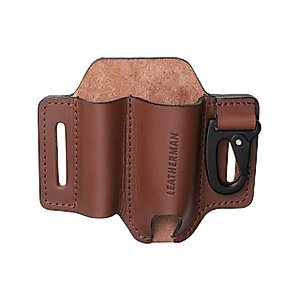 LEATHERMAN, Ainsworth EDC Premium Leather Sheath, Brown, Medium