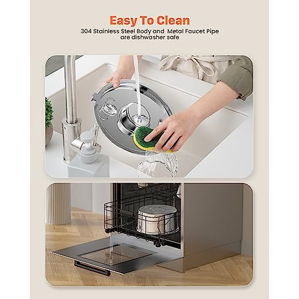 KOOGMOON Cat Water Fountain Stainless Steel, 108oz/3.2L Automatic Cat Fountain, Multi-Filtration, Easy to Clean, Ultra Silent Dog Water Dispenser for Cats, Dogs and Other Pets