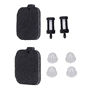 Cosiki Blower Accessories, Air Fuel Filter Primer Bulb Kit High Reliability Easy Installation ABS Sponge for Garden Tool