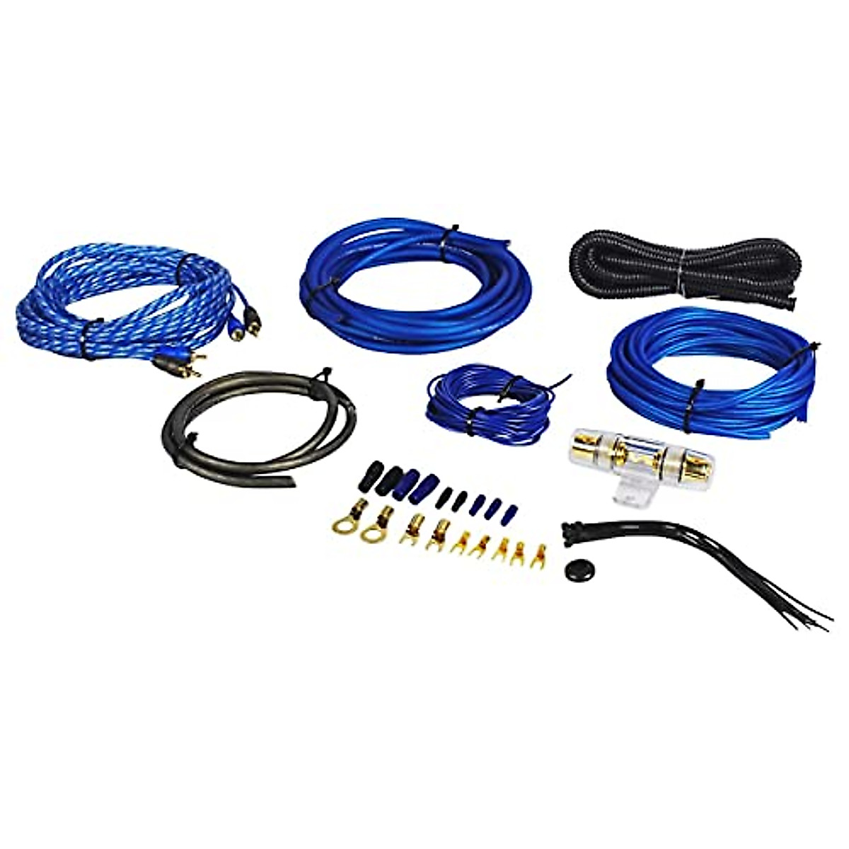 Polk Audio (2) MM692 6x9 900w 3-Way Car Audio/Marine Speakers+2-Ch Amp+Wire Kit