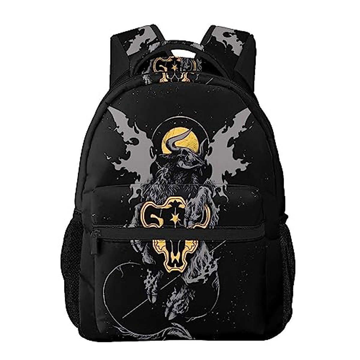 KEWRJFWA Anime Black Clover Backpack Cartoon Bag Lightweight Canvas Couple Backpacks Unisex Office Travel Backpack