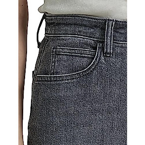 Lee Women's Legendary High Rise Trouser Jean, Blurred Darks