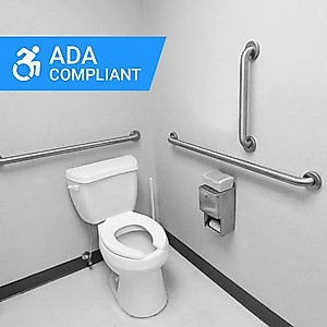 Prestige Grab Bar Bundle for Commercial and Residential Restrooms- 1.5" Diameter - 18", 36", 42" - ADA Compliance - Pack of 3