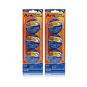 PIC Indoor/Outdoor Metal Ant Traps, 3 Count (2 Pack) - 6 Total Traps