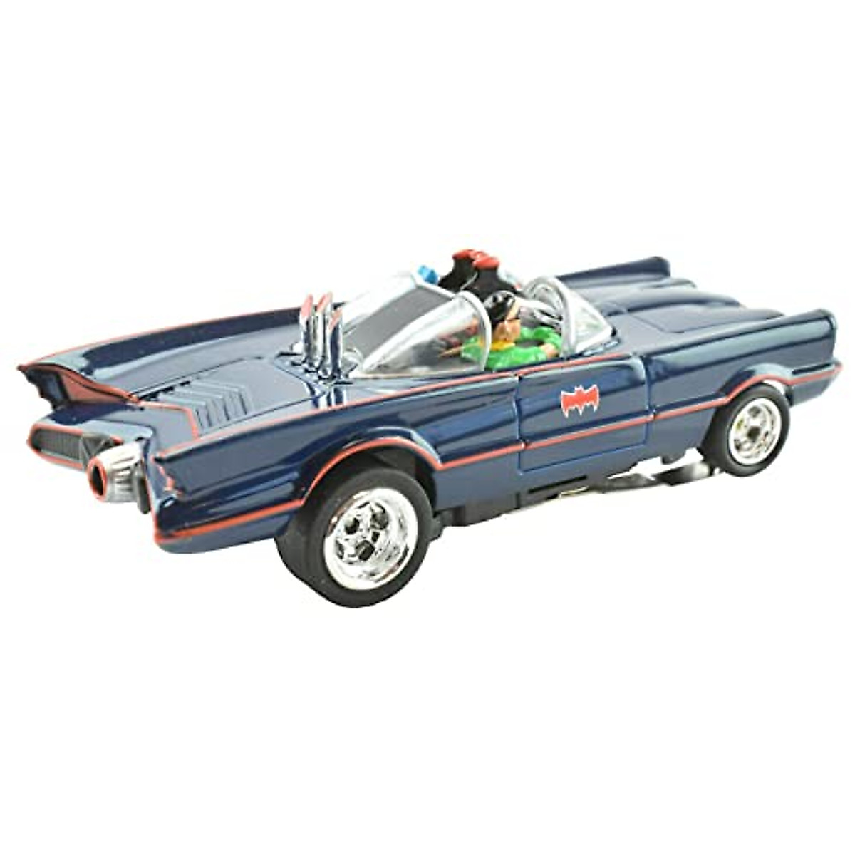 Auto World x Premium Hobbies Blue Comic Book 1966 Batman Batmobile HO Scale Slot Car CP7811