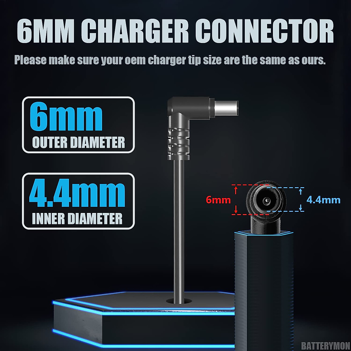 14V 4A Power Supply for Samsung SyncMaster P2770 S22C300H C27F398 C27F591 S24D300 S22E310 S27E310 S27B550 S20A350B S22F350F S22B150N S24D332H S27B350 UN22F5000 19" 20" 22" 23" 24" 27" LED Monitor Cord