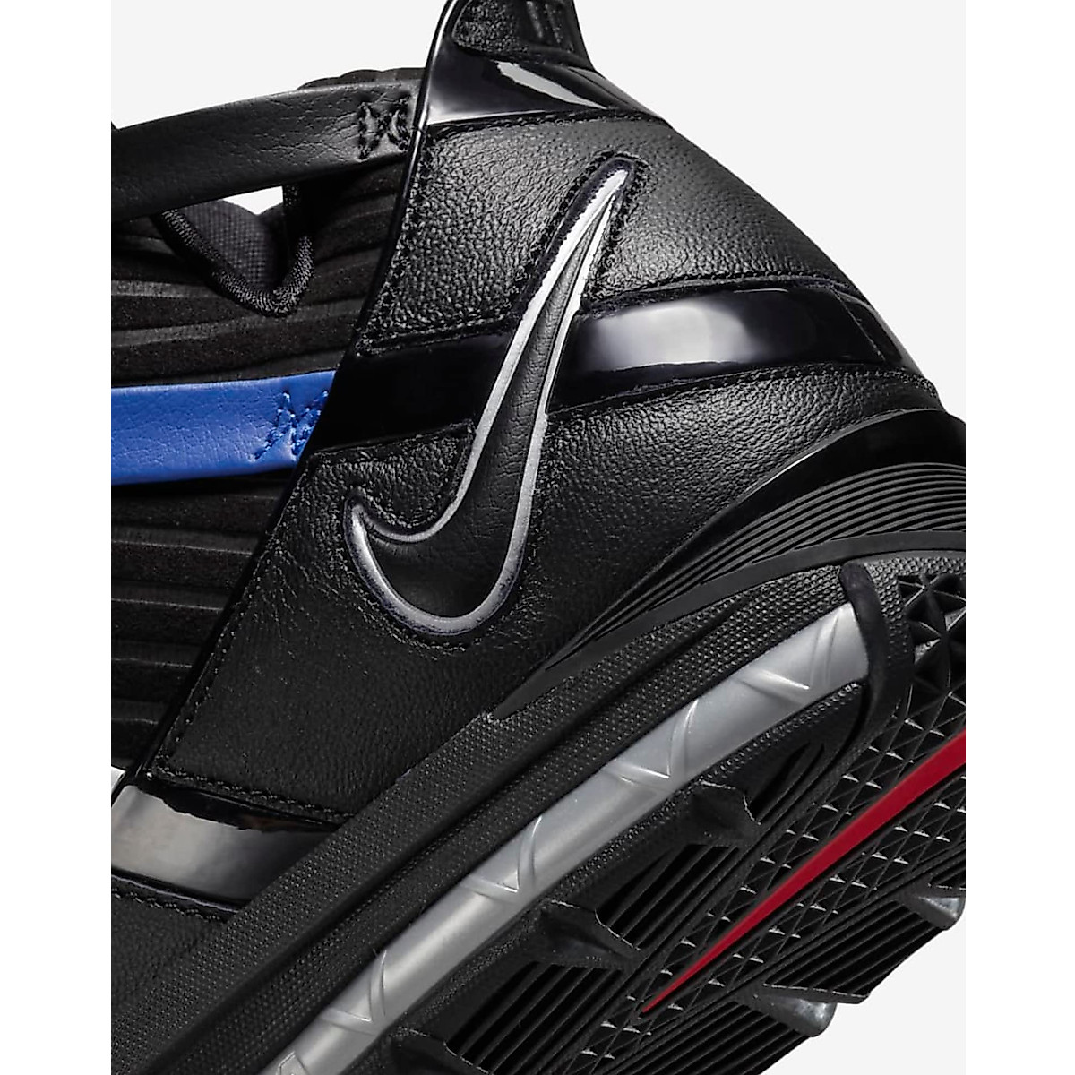 Nike Zoom Lebron III QS Black/Metallic Silver/University 11 D (M)