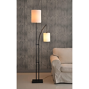 Kenroy Home 34266BRZ Lanterna Mother and Son Floor Lamps, Medium, Bronze