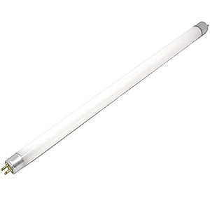 F8 T5/CW Fluorescent Light Bulbs, 12 Inch 8W Under Cabinet Bulbs, Cool White 4100K Tube Bulbs, Pack of 6