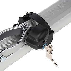 ECCPP Bike Roof Carrier Mounted on Car SUV Trunk Crossbar Universal Bike Rack For 1 Bike with Locking System-1 PC