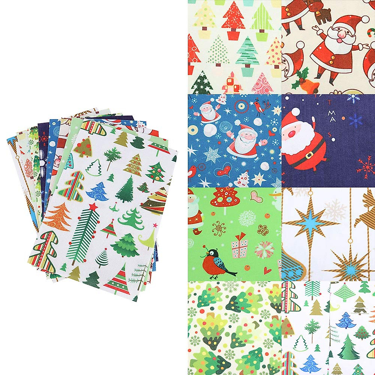 Sewing Fabric, Craft Fabric Felt Felt Craft Felt Fabric Sheets 8Pcs Fabric, for Christmas Crafts Coasters Crafts DIY