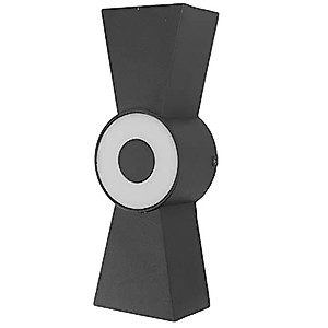 Outdoor Wall Light, LED Wall Light 3000K Modern Wall Sconce Outdoor Waterproof LED Wall Lamp for Porch Courtyards Garage Foyer Front Door