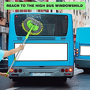 Tidy Monster Microfiber Car Wash Brush Mop Kit Mitt Sponge with Long Handle Car Cleaning Supplies Kit Duster Washing Car Tools Accessories