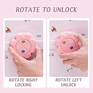 KVSERT Children's Hair Accessories Box Baby Head Rope Hairpin Rubber Head Jewelry Cute Jewelry Box-M