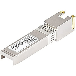 StarTech.com HPE 813874-B21 Compatible SFP+ Module - 10GBASE-T - SFP to RJ45 Cat6/Cat5e - 10GE Gigabit Ethernet SFP+ - RJ-45 30m - HPE BladeSystem, c-Class (813874B21ST)
