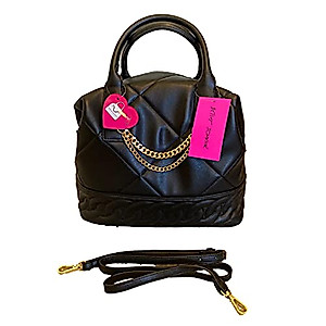 Betsey Johnson Molly Satchel Black One Size