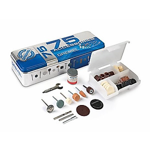 Dremel 707-01 75-Piece Accessory Tin Can Kit