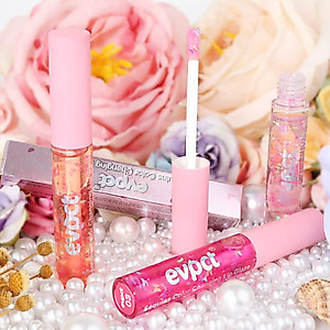 BINGBRUSH 3 Pcs Color Changing Lip Gloss lipstick, Pink Magic Mood Lip Oil Tinted,Temperature Color Change Lip Stain Lip Balm, Longlasting Lips Will Not Dry Out