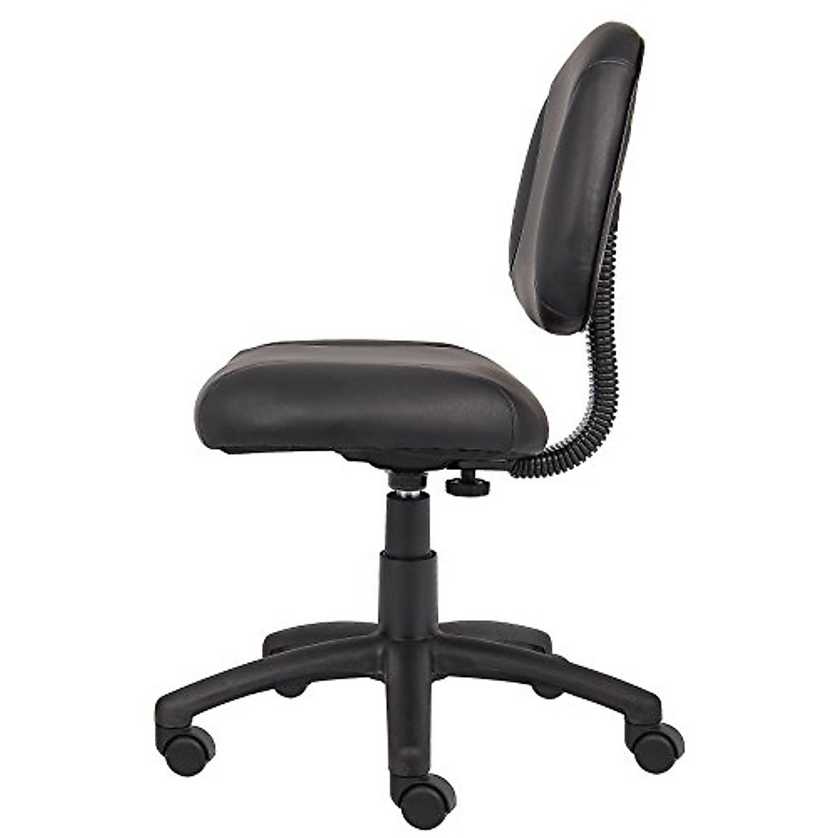 Boss Office Products Posture Task Chair, No Arms, Black