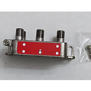 Antronix CMC4004U 4-Way Vertical Splitter, 1.218 GHz High Performance for Coax Cable TV & Internet Optimized MoCA 2.0 Performance (1)
