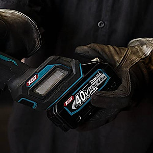 Makita GAG03M1 40V max XGT Brushless Cordless 4-1/2” / 5" Paddle Switch Angle Grinder Kit, with Electric Brake (4.0Ah)