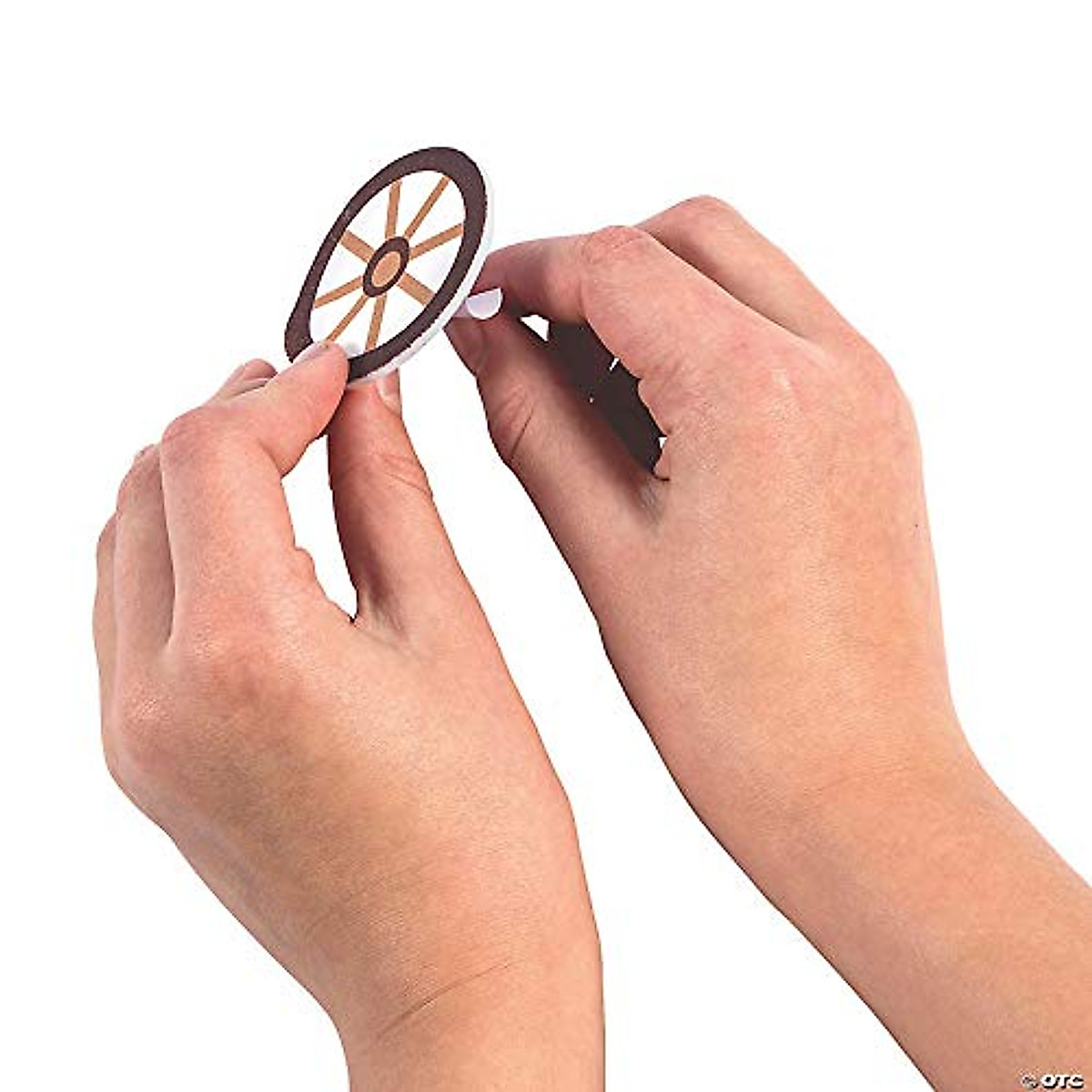 Fun Express 3D Western Covered Wagon Craft Kit - Makes 12 - VBS Vacation Bible School Supplies/Decor - Craft Kits and Activities for Kids