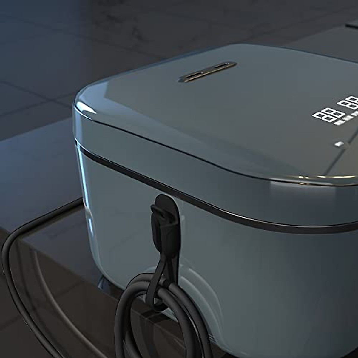 5 Pack Cord Organizer for Kitchen Appliances, Wire Tiday Wrapper Around for Cable Management, Appliance Cord Wrap for Stand Mixers Coffee Maker Pressure Cooker Blender and Fryer, Computer (Black)