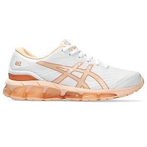 ASICS Women's Gel-Quantum 360 VII Sportstyle Shoes, 7.5, White/Apricot Crush