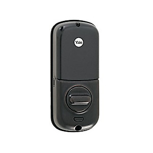 Yale Security Inc. YRD-210-HA-0BP Yale Push Button Electronic Deadbolt with ZigBee (Works with Echo Plus, Samsung SmartThings, Wink and More) in Oil Rubbed Bronze
