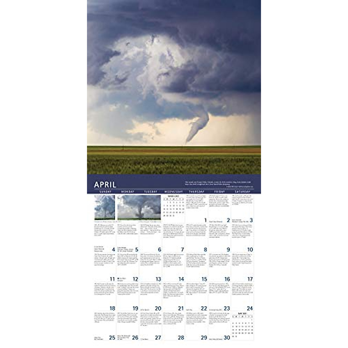 Weather Guide 2021 Wall Calendar