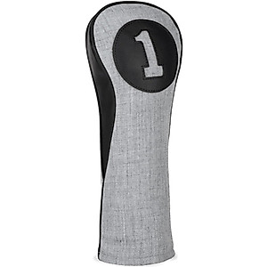 New Titleist Heather & Leather Microfiber Hand Crafted Driver Headcover